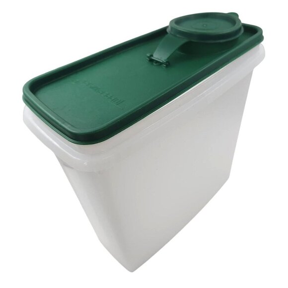 Tupperware, Cereal Keeper | Kitchen | Vintage Tupperware Green Kitchen ...